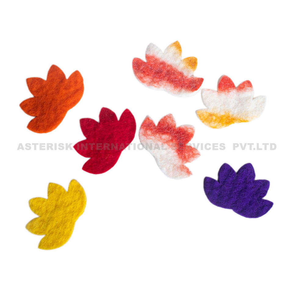 Die Cutting Wool Leaf Home Decor