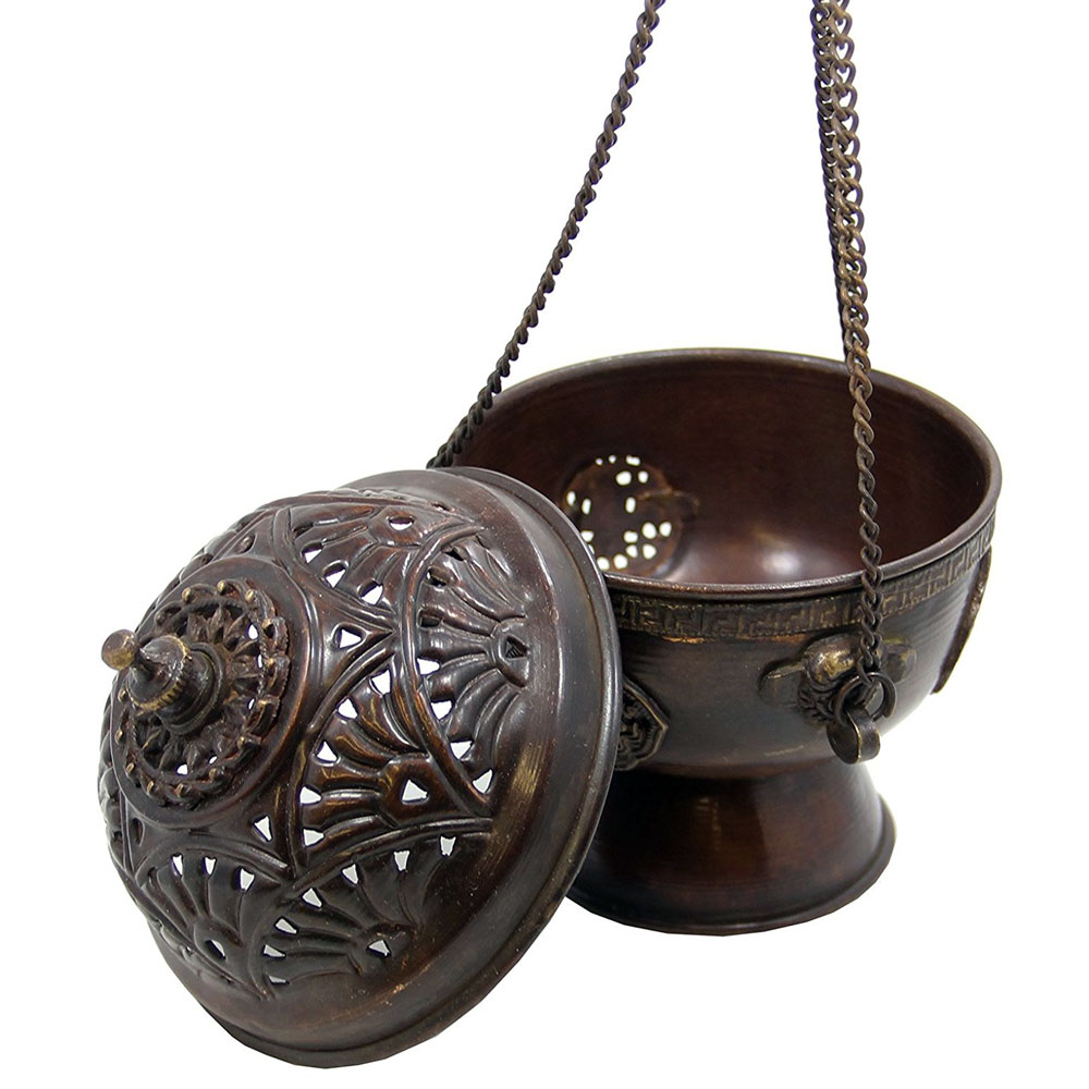 Asterisk International Services | Incense Burner | Copper Hanging ...